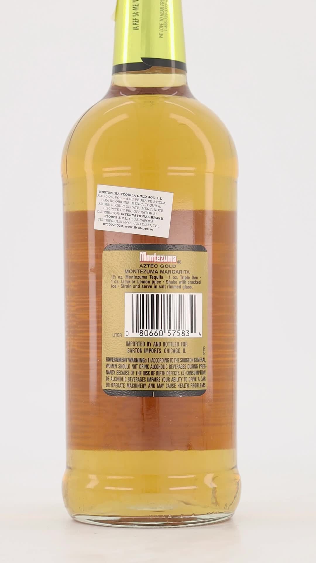 Tequila Montezuma Aztec Gold, 40%, 1l - eMAG.ro