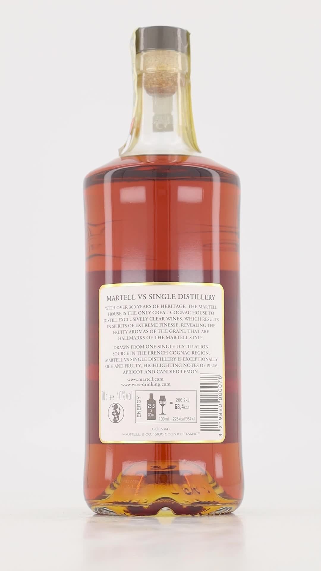 Coniac Martell VS, 40%, 0.7L - eMAG.ro