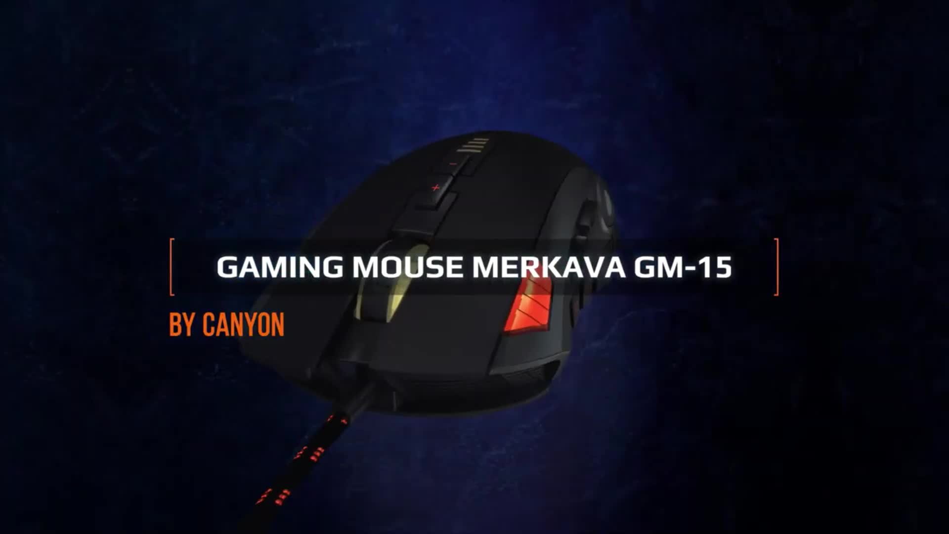 Mouse gaming CANYON CND-SGM15 Merkava, 12 butoane programabile - eMAG.ro
