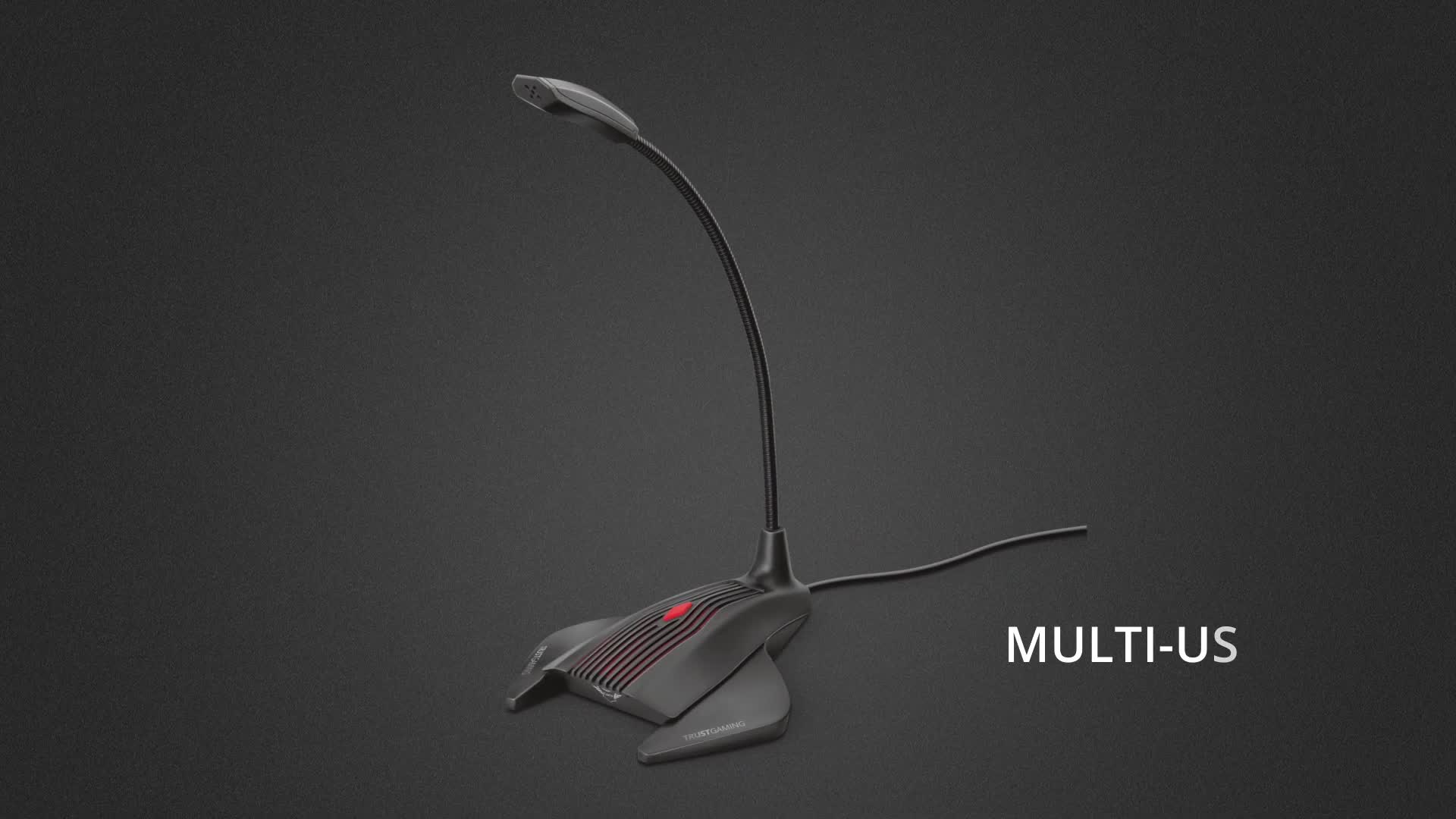 Microfon gaming Trust GXT 239 Nepa, Negru - eMAG.ro