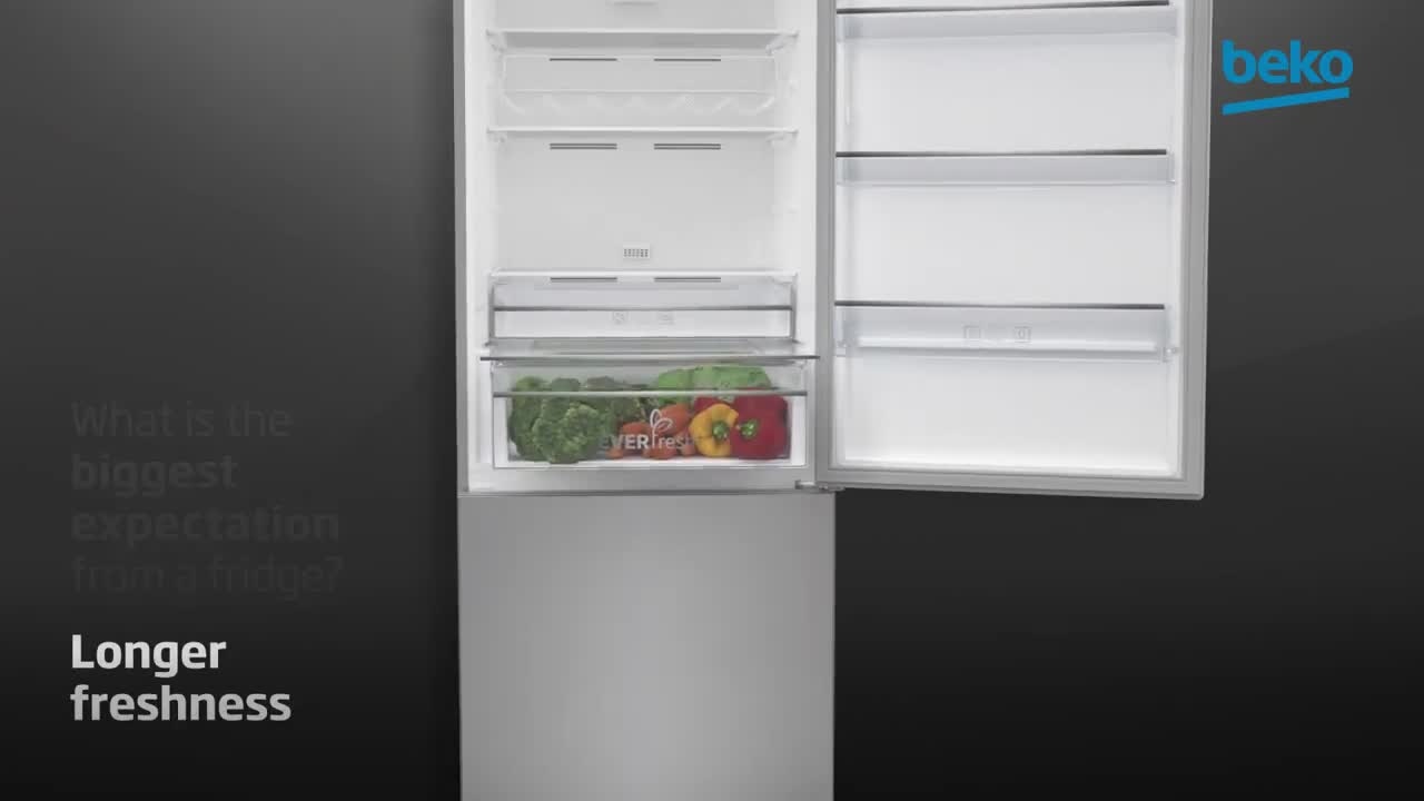 Combina frigorifica incorporabila BEKO BCNE400E40SN, 370 l, No Frost ...