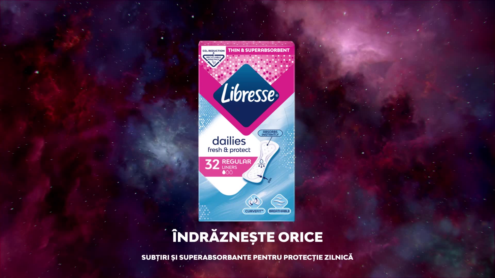 Absorbante zilnice Libresse Normal Deo Fresh, 32 bucati - eMAG.ro