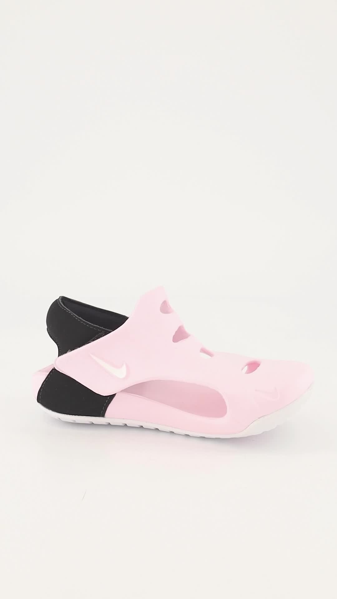 Nike, Сандали Sunray Protect 3 с лого, Светлорозов, 35 EU - eMAG.bg