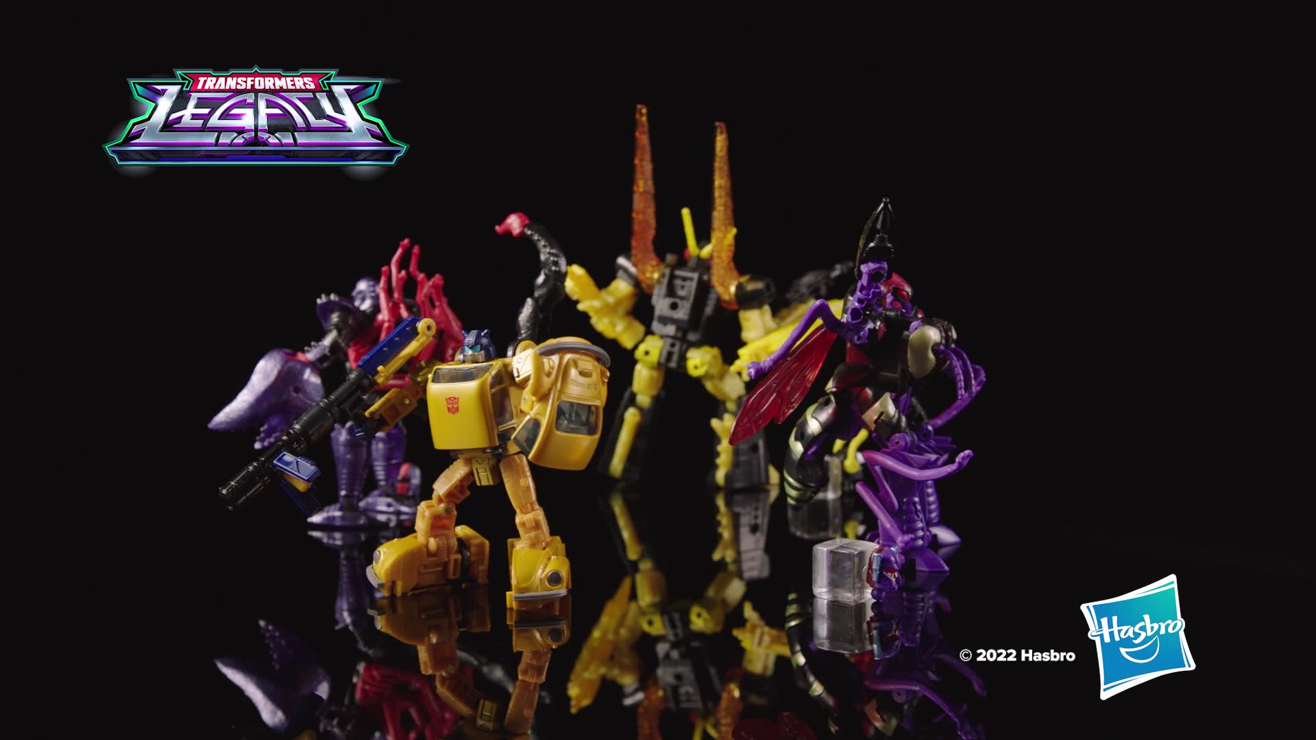 Set 4 figurine Transformers Bumblebee Legacy - Autobot Goldbug/Ransack ...