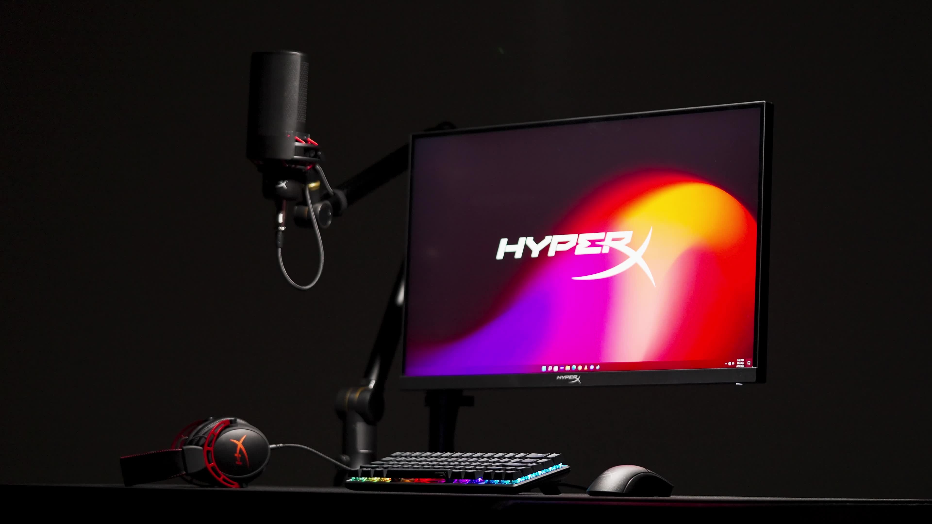 HyperX Audio Mixer pentru microfoane XLR si jack 3,5mm, phantom power ...