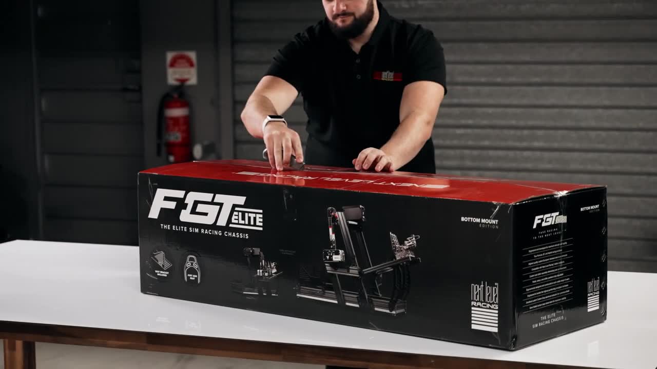 Cockpit Racing Simulator Next Level Racing F-GT Elite Wheel Plate ...