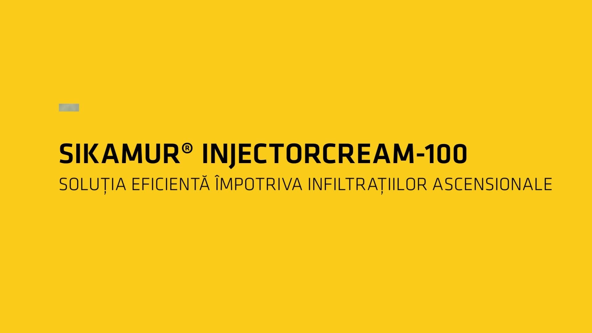 Tratament impotriva umiditatii ascensionale SikaMur InjectoCream-100 ...