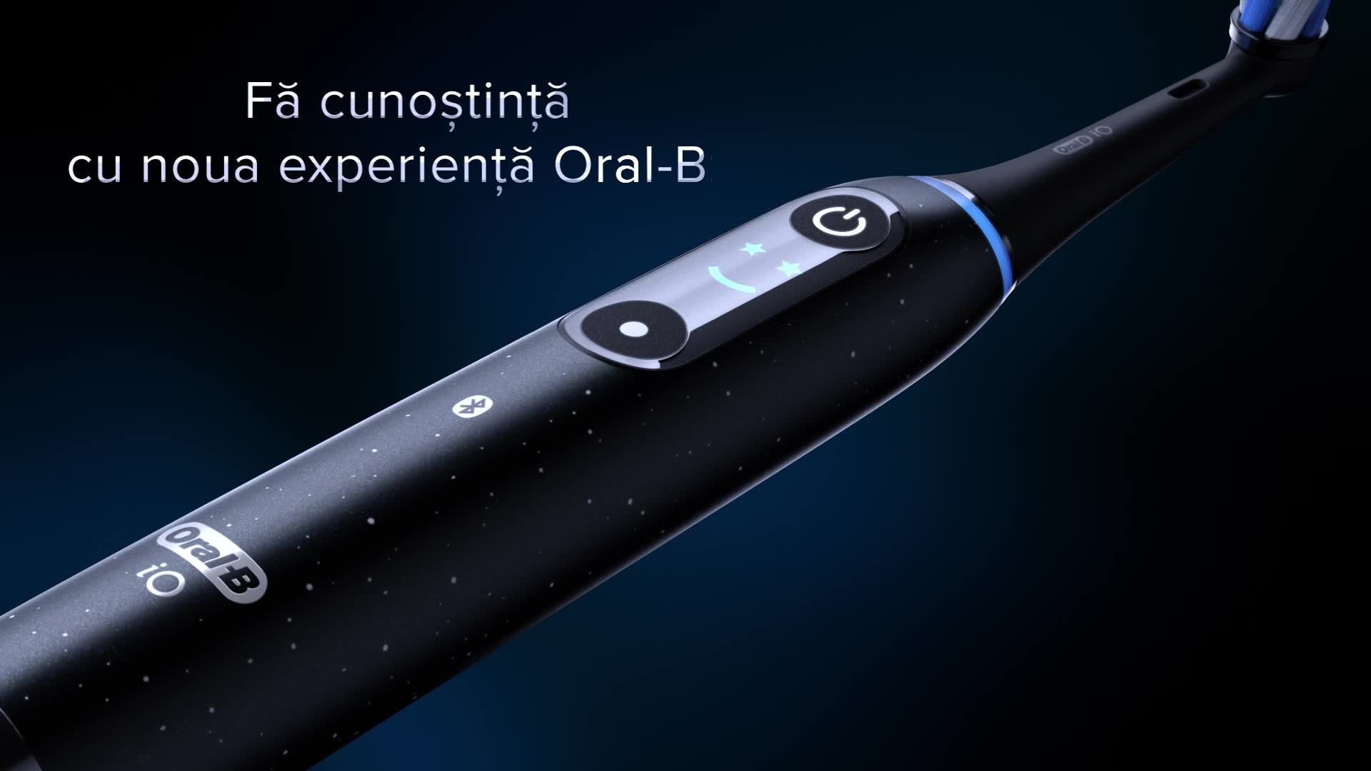 Periuta de dinti electrica Oral-B iO10 cu incarcator iOSense, Tehnologie Magnetica si Micro ...
