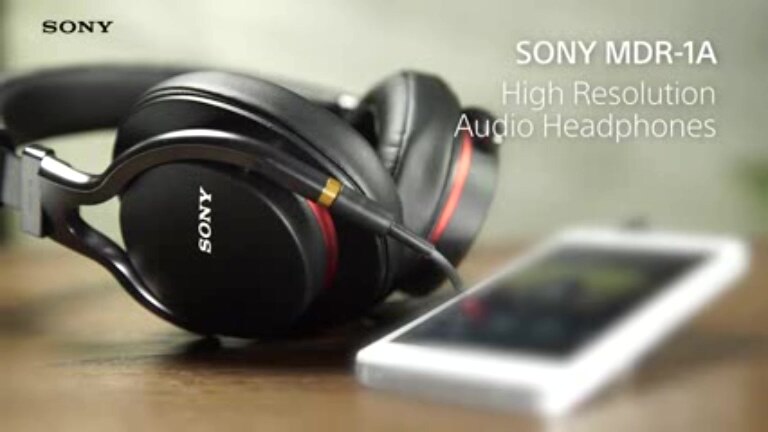 Casti audio tip DJ Sony MDR1AB, Control telefon, High Resolution Audio ...