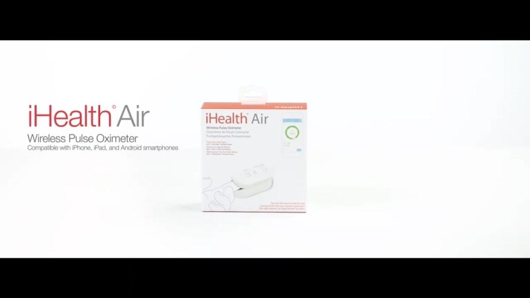 Puls-oximetru iHealth Air PO3M, App, Bluetooth, Alb - eMAG.ro