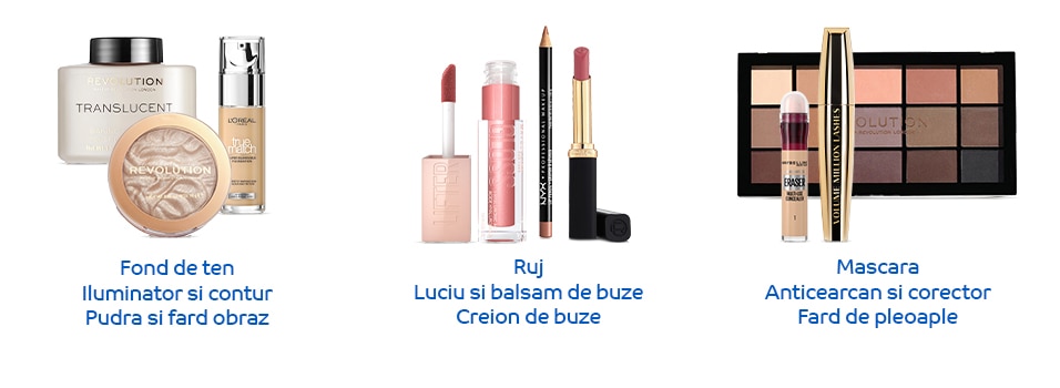 Machiaj: produse si accesorii makeup - eMAG.ro