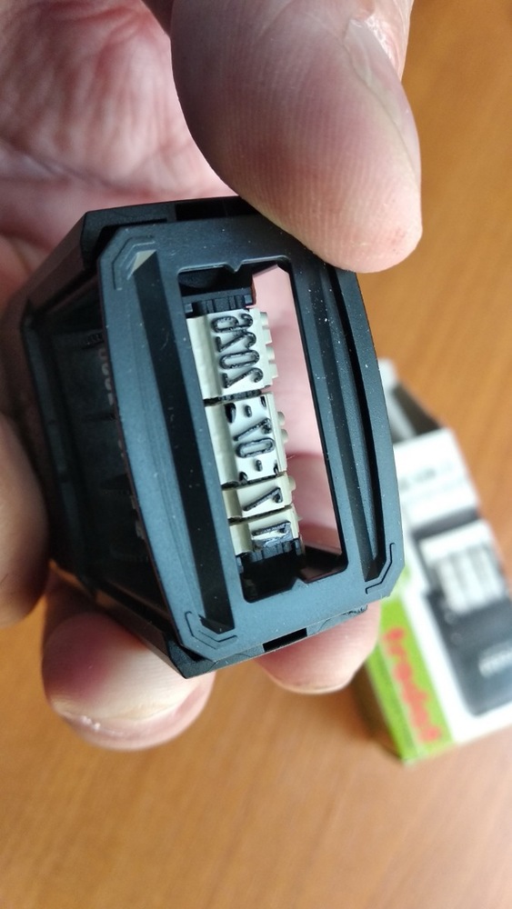 Stampila datiera, Trodat, Plastic, 3.8 mm, Negru - eMAG.ro