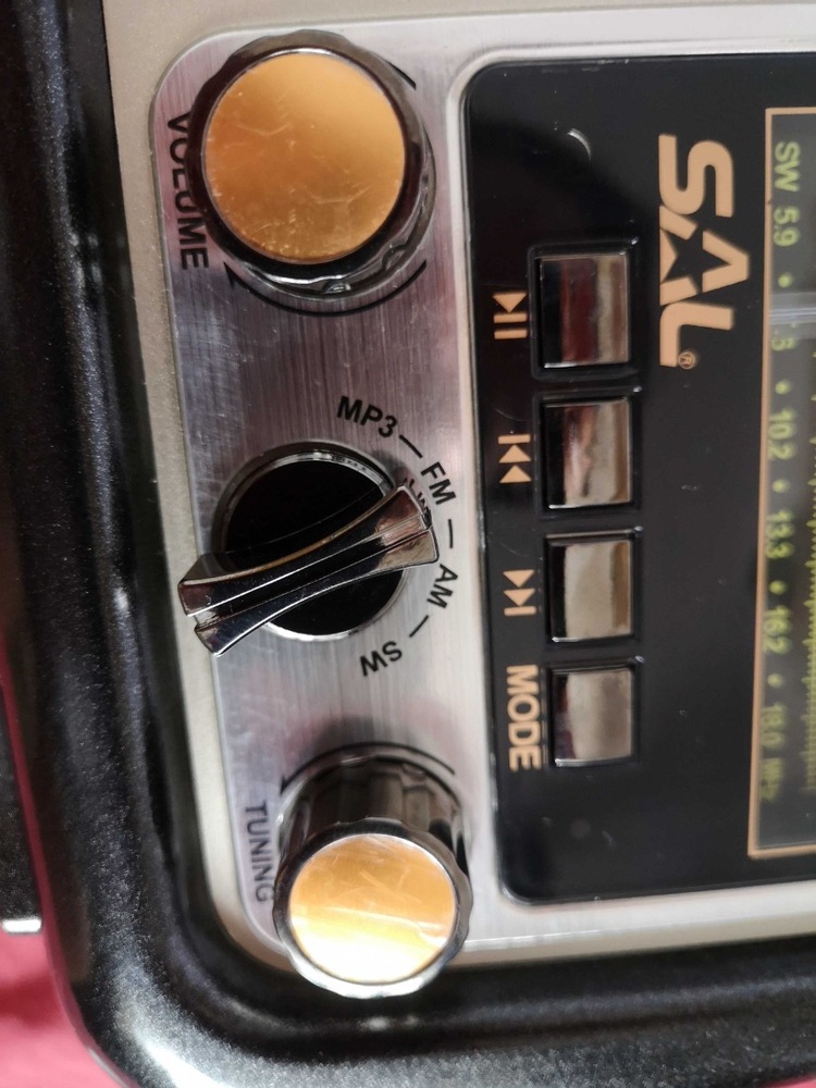 Radio portabil, SAL Retro, 3 benzi, Bluetooth, USB/microSD - eMAG.ro