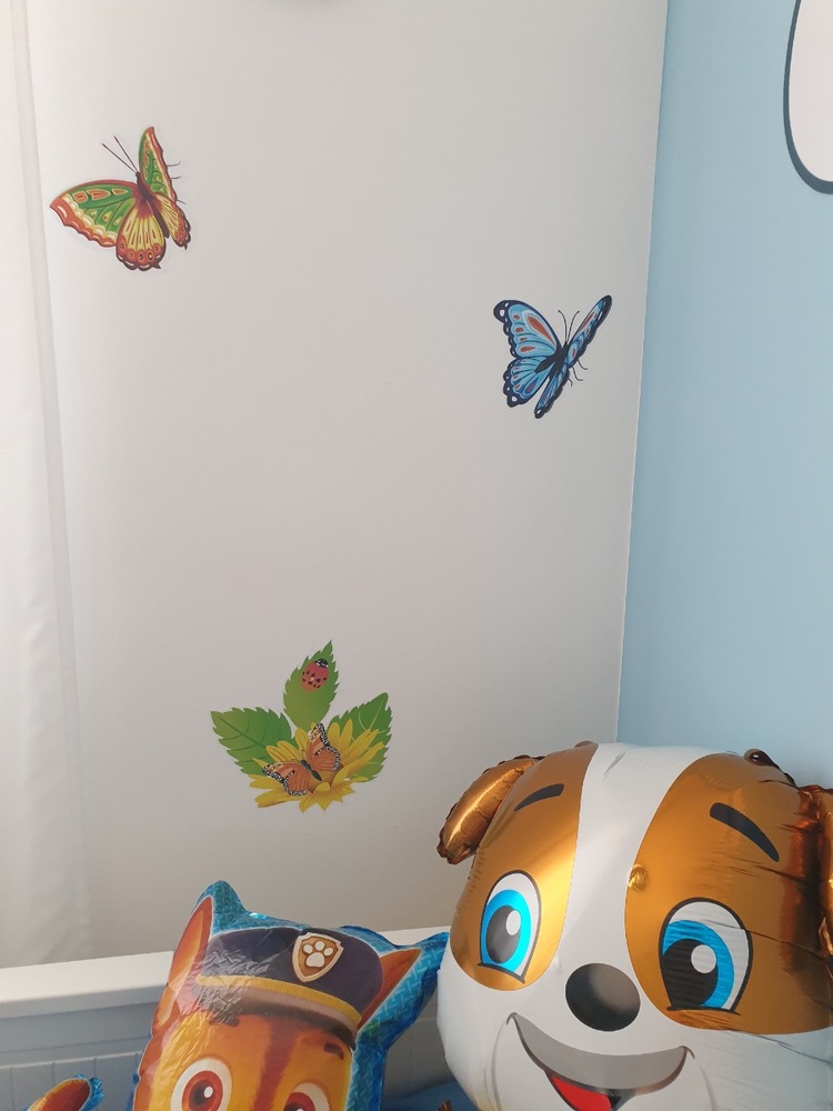 Set 9 stickere decorative tapet Curcubeu - eMAG.ro