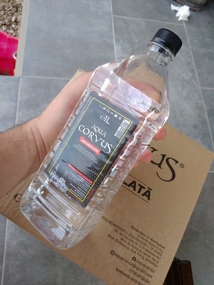 Apa distilata Aqua Corvus 1L - eMAG.ro