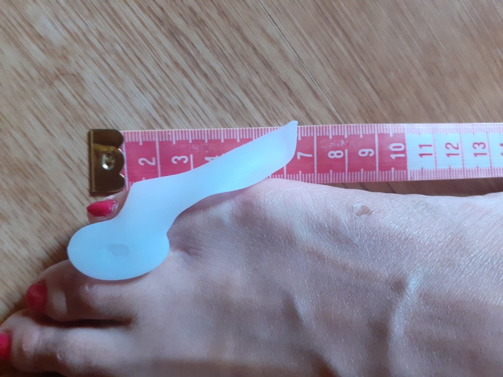 Set 2 protectii din silicon, pentru degetul mic de la picior, impotriva ...