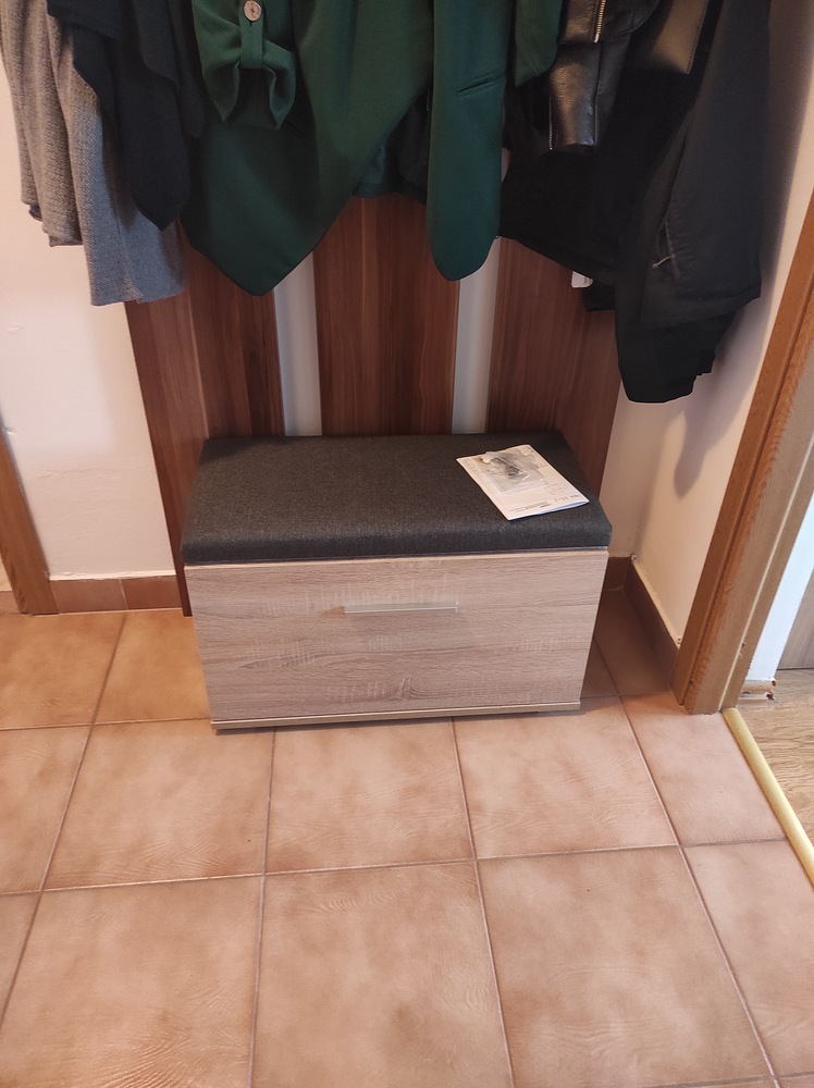 Pantofar tip Taburet HM Lima ST2, stejar sonoma - eMAG.ro