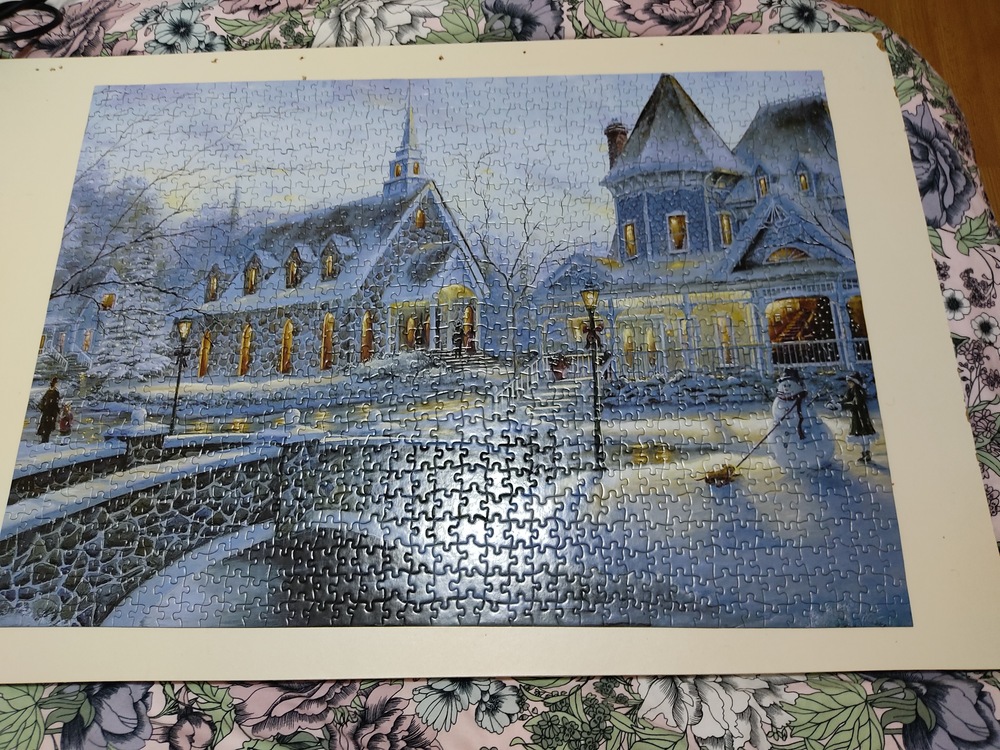 Puzzle Mappy - Iarna, 1000 piese - eMAG.ro