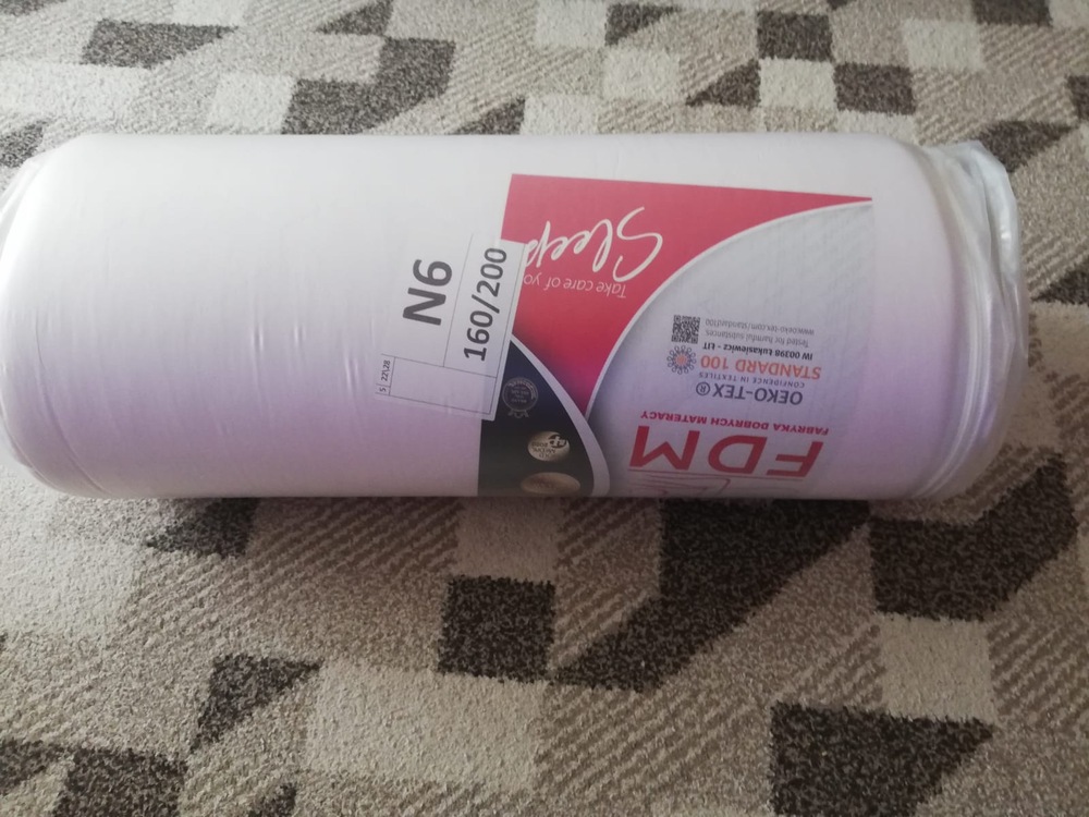 Topper, FDM, Frutti Visco, 180x200x6 cm, spuma cu memorie si spuma ...