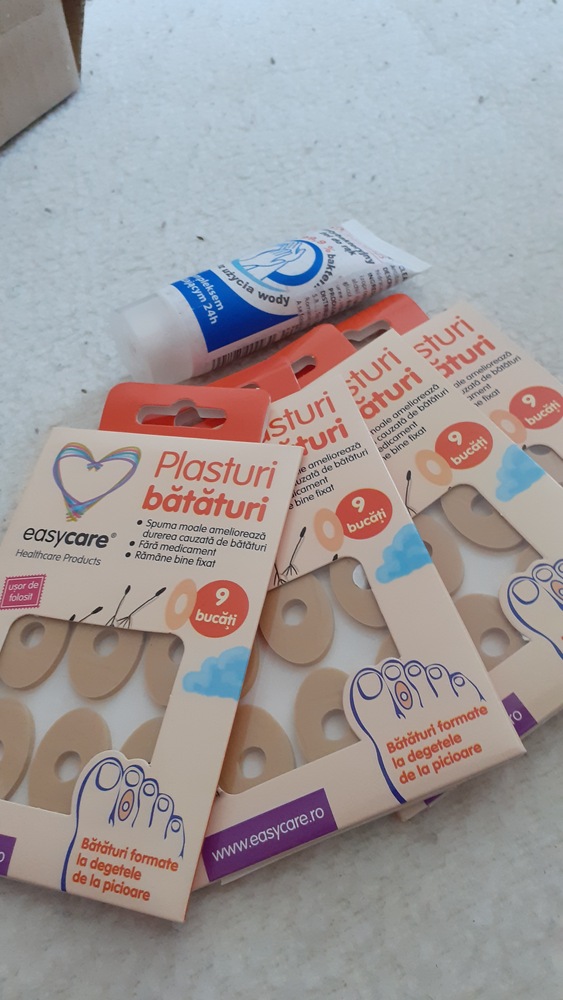 Plasturi EASYCARE pentru bataturi formate la degetele de la picioare 9 ...