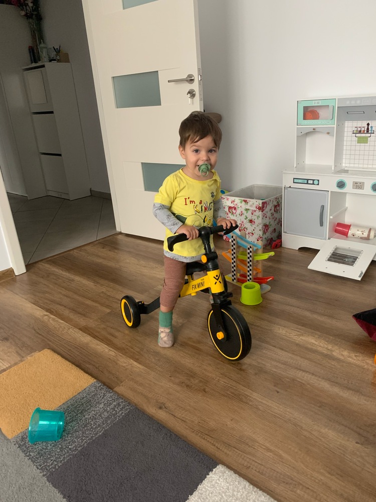 Tricicleta 3 in 1, Pedale Detasabile, Mers Normal sau Balans, Culoare ...