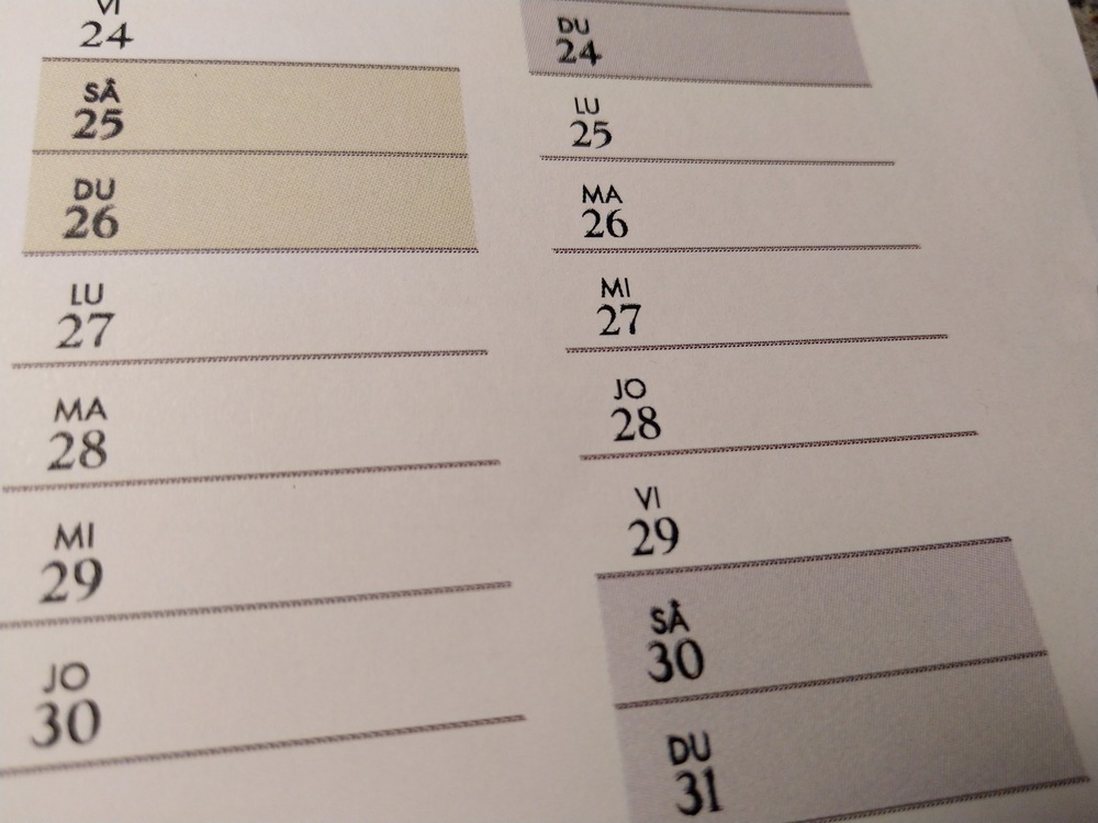 Planner de perete 2024 Colors, format A2 - eMAG.ro