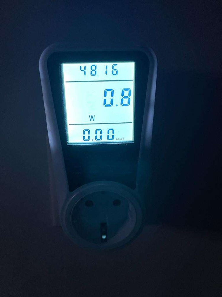 Priza cu Contor de Energie, Display Luminat LCD, Monitorizare Consum ...