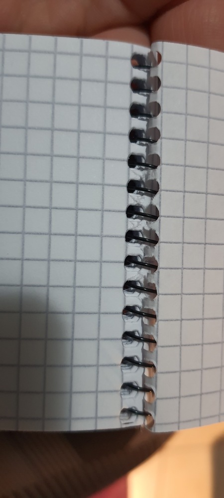 Bloc notes Herlitz, A7, 50f, patratele, cu spirala - X.Book - eMAG.ro