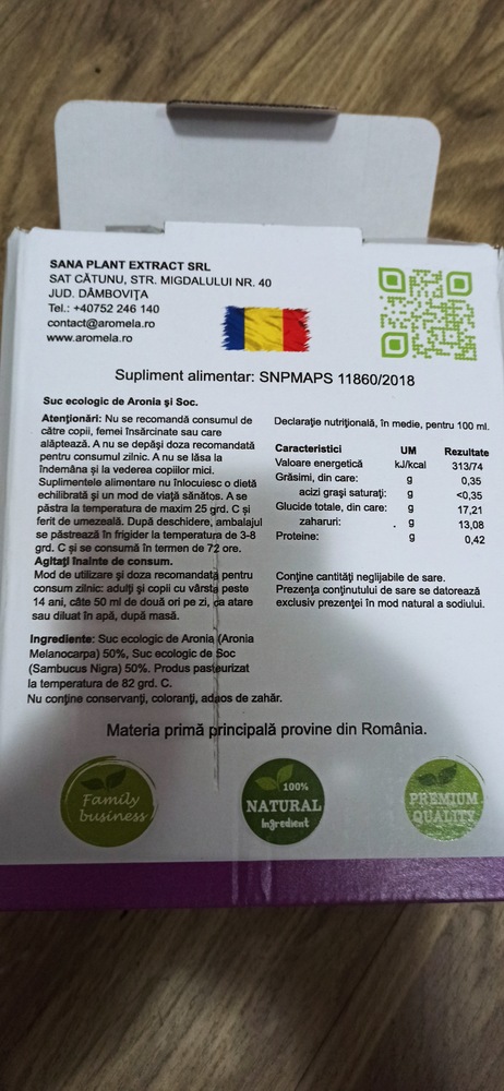 Aromela - Suc Natural 3L Aronia si Soc, 100% fruct presat la rece, suc ...