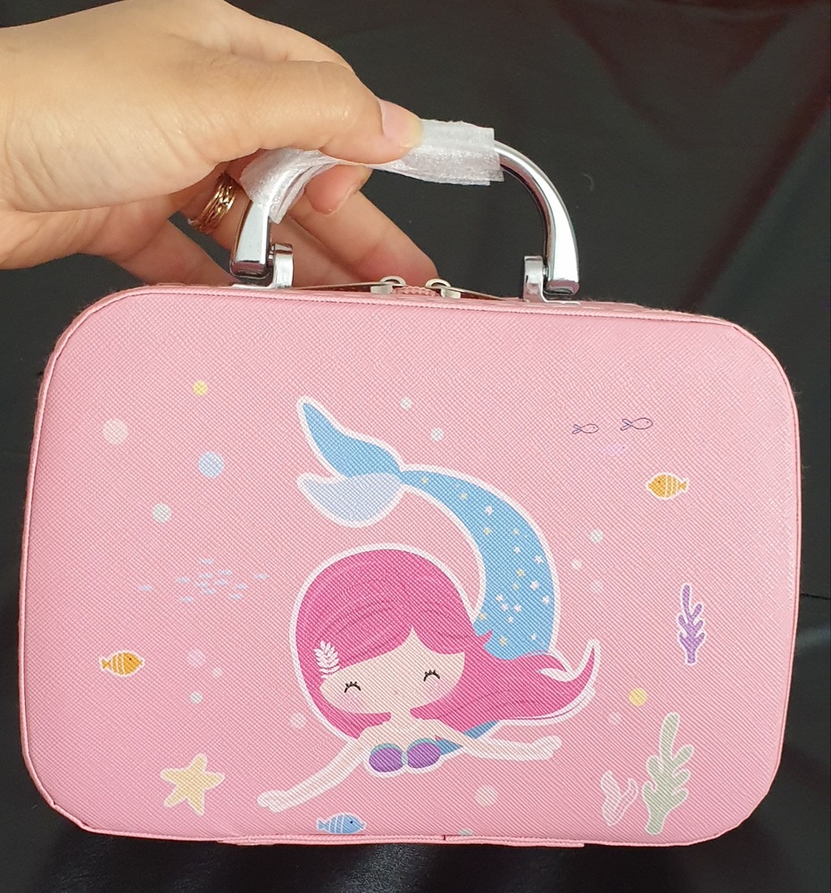 Trusa beauty Hi Lila Rossa girls, makeup copii si unghii, solubile in ...