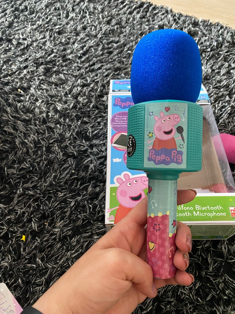 Microfon Peppa Pig Bluetooth Muzica - eMAG.ro