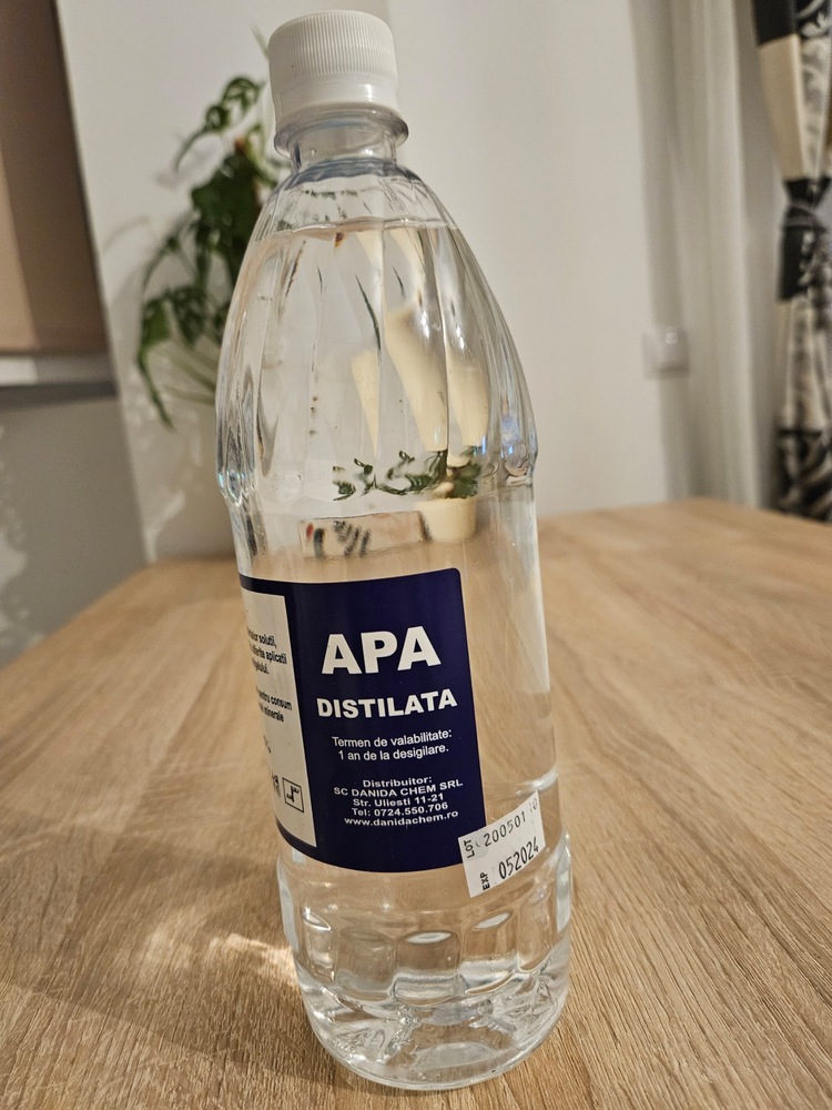 Apa distilata Danida Chem puritate 99.98% 1l - eMAG.ro