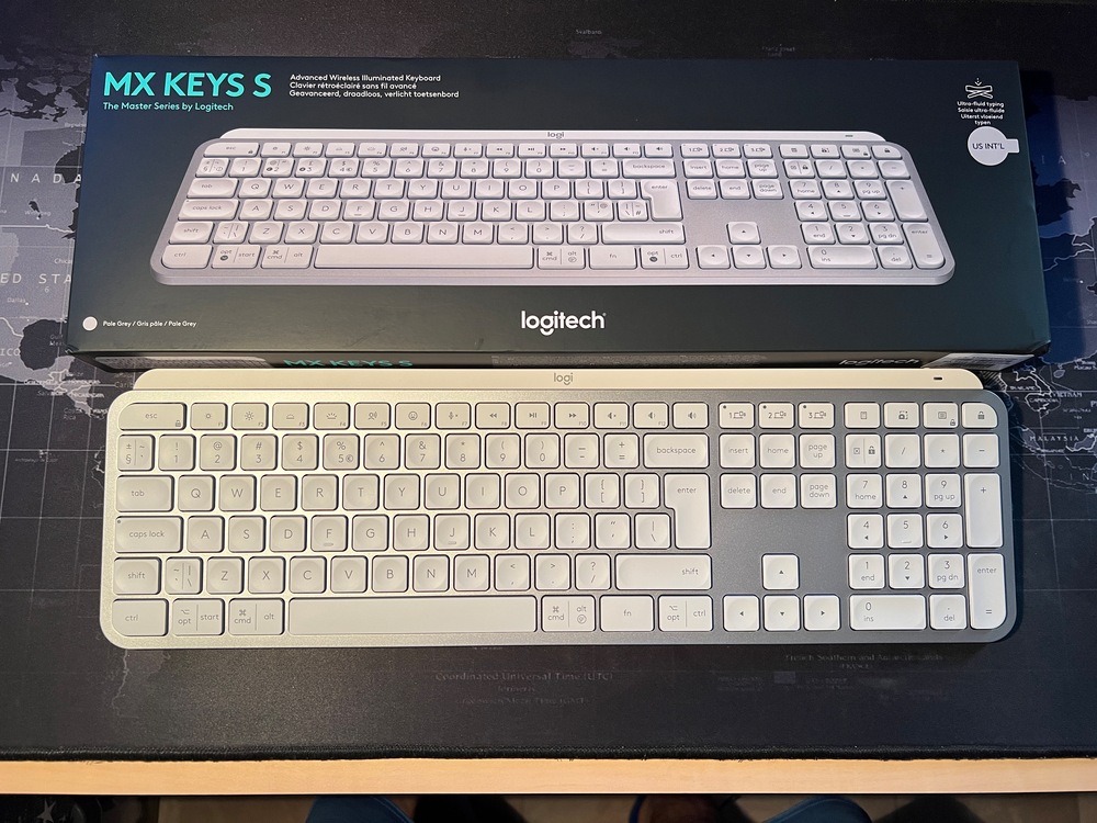 Tastatura wireless Logitech MX Keys S, Iluminare, 2.4GHz&Bluetooth,USB ...