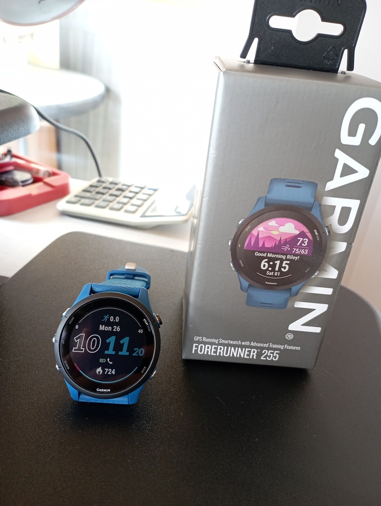 Smartwatch Garmin Forerunner 255, Slate Grey - eMAG.ro