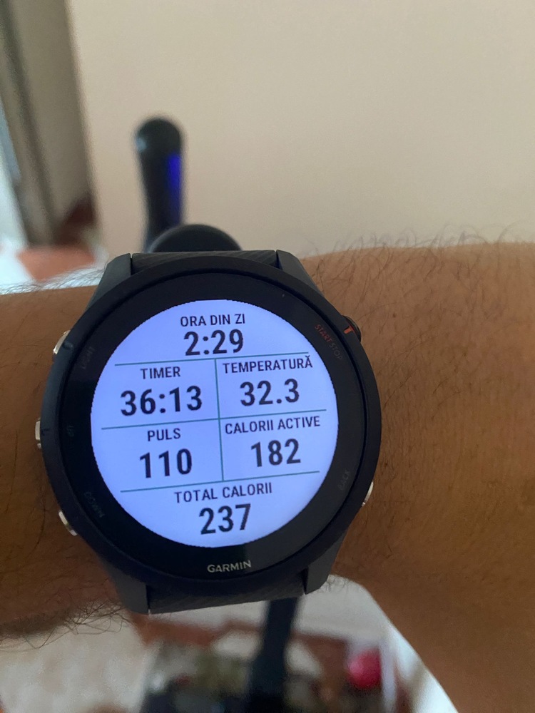 Smartwatch Garmin Forerunner 255, Slate Grey - eMAG.ro