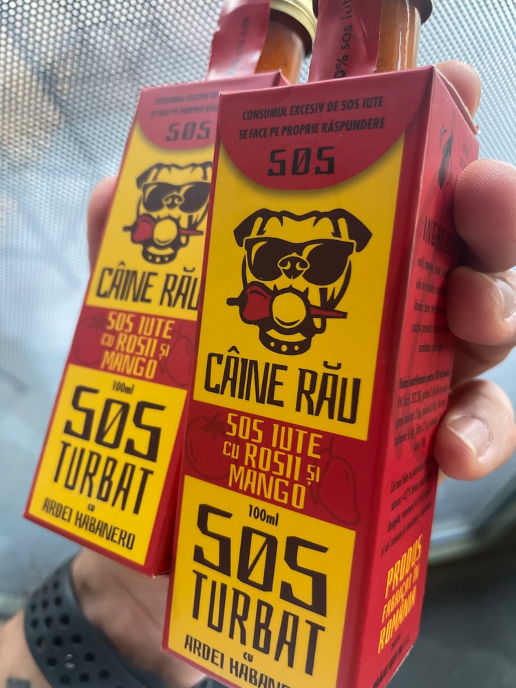 Sos Turbat, Caine Rau, Sos Iute cu Mango si Habanero, 100ml - eMAG.ro
