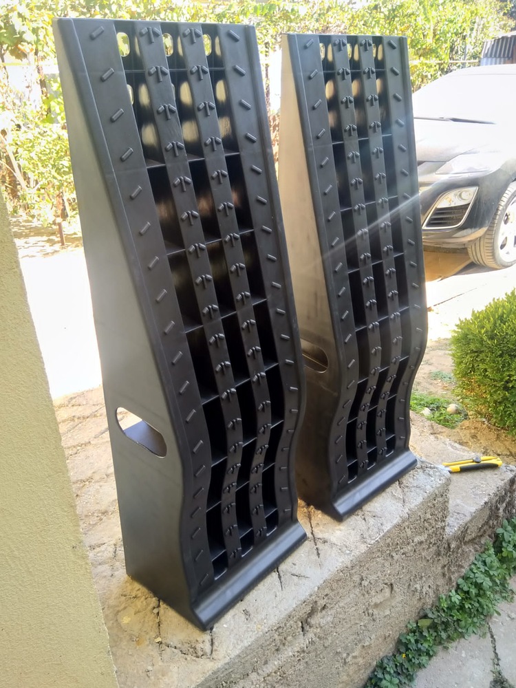 Set rampa auto pentru reparatii, 3 tone, anvelope pana la 235 mm, 2 ...