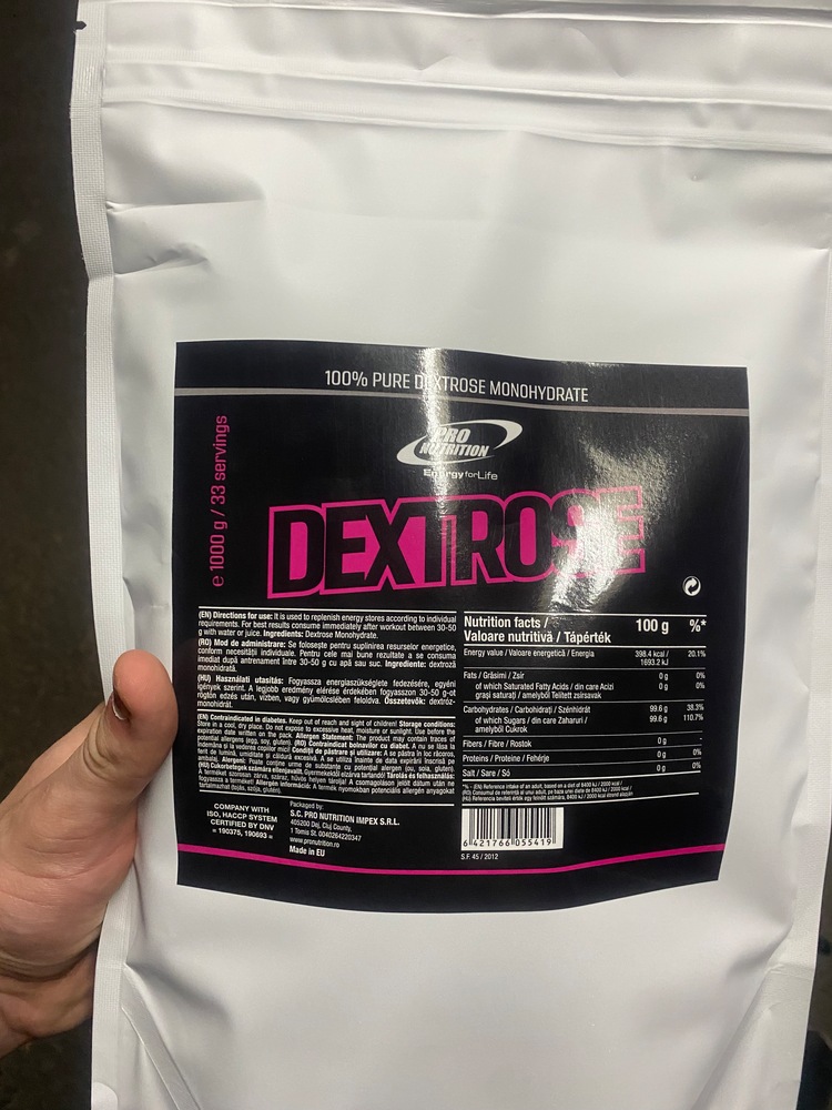 Dextroza, Pronutition 1000g punga zip - eMAG.ro