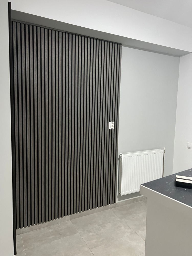 Panou riflaj acustic decorativ cu design UnicSPot 7150105, MDF, 1.44 ...