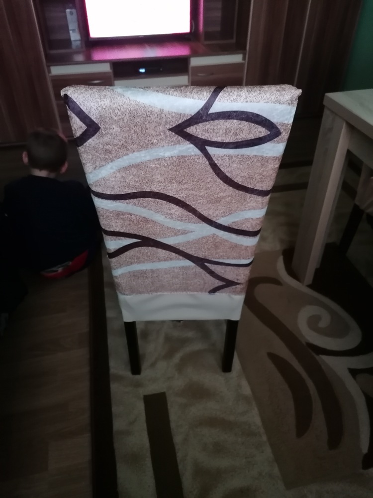 Set 6 Huse Universale Blackstore® Supra-Elastice, pentru Scaune Rotunde ...