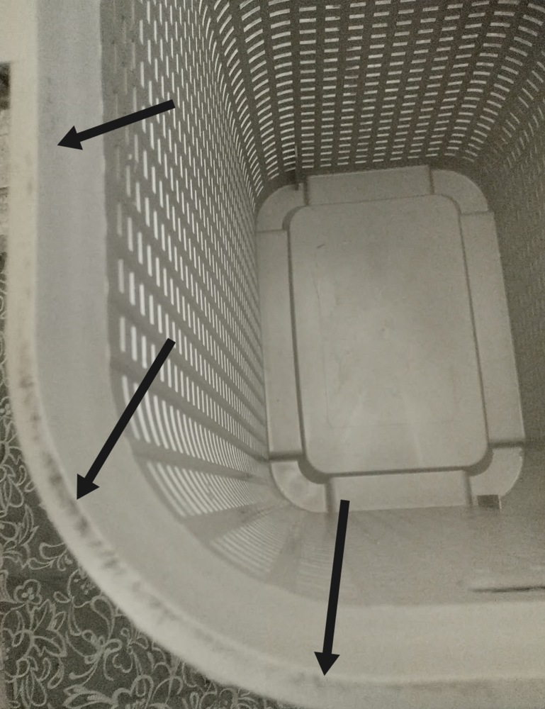 Cos de rufe Heinner Care, plastic rattan, 45 L, bej - eMAG.ro