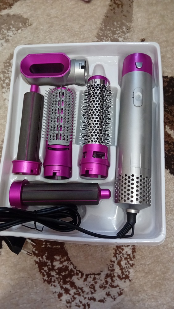 OEM Hot Air Styler Hajformázó kefe, 5 az 1-ben multifunkciós ...