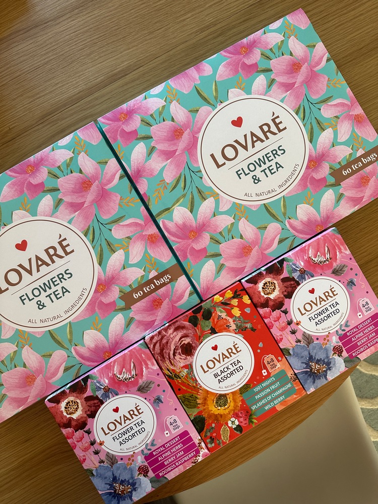 Ceai 24 pliculete: Raspberry Vanilla - Lovare - eMAG.ro