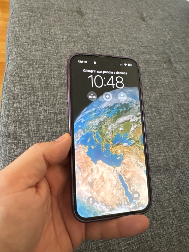 Telefon mobil Apple iPhone 15 Plus, 128GB, 5G, Yellow - eMAG.ro