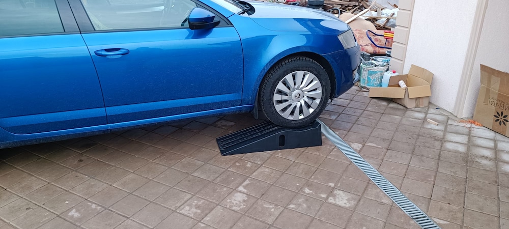 Set rampa auto pentru reparatii, 3 tone, anvelope pana la 235 mm, 2 ...