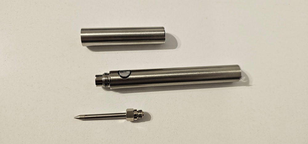 Set pistol de lipit letcon portabil, wireless cu acumulator incorporat ...