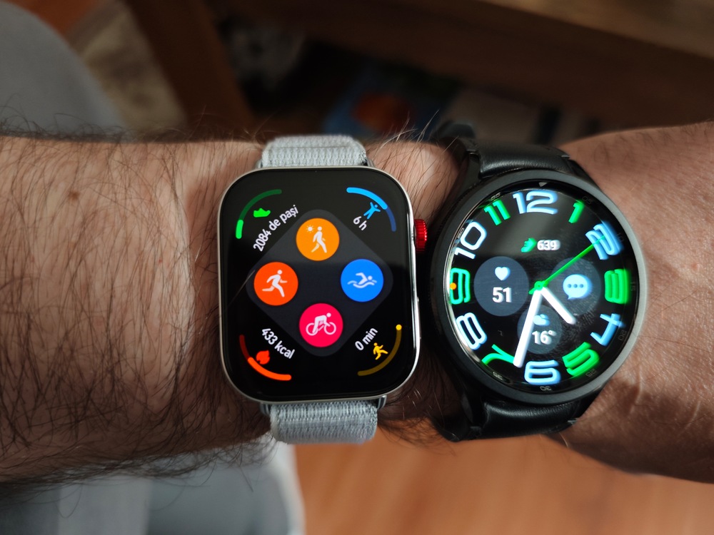 Smartwatch Huawei Watch Fit 3, Gold Body, White Leather Strap - eMAG.ro