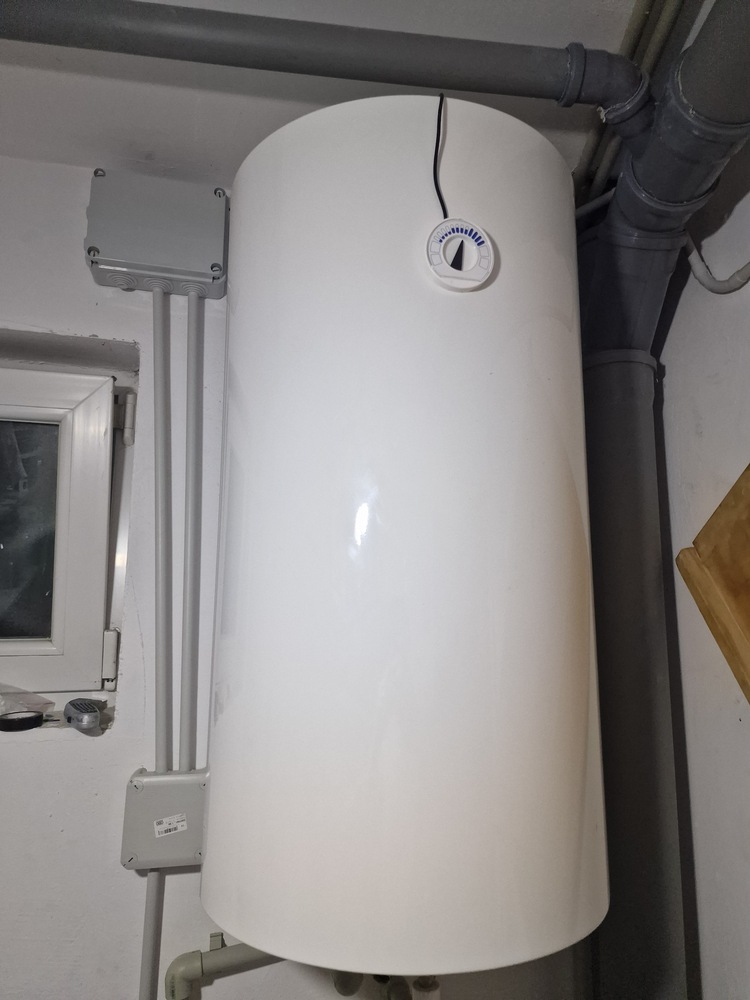 Boiler electric Perla by Ariston Group, 50 l, 1500 W, reglaj extern ...