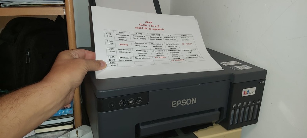 Imprimanta inkjet color foto CISS Epson EcoTank L8050, Wireless ...