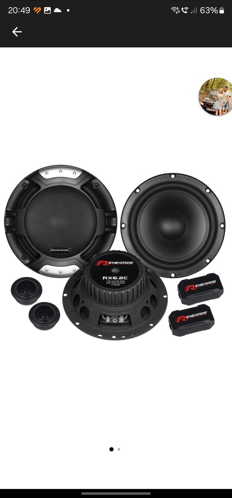 Set 2 boxe auto full-range 6.5 inch, negru, 50W RMS, 600W max, 60Hz ...